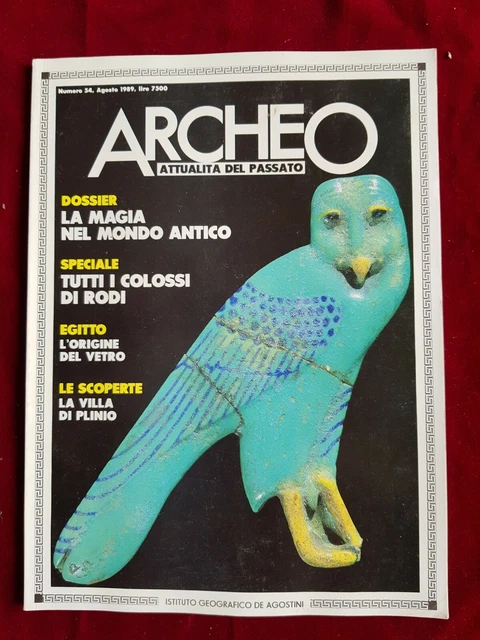 MAGAZINE RIVISTA ARCHEO Attualita Del Passato De Agostini N 54 8/1989 ...