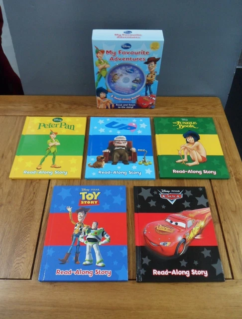 DISNEY MY FAVOURITE Adventures Cd & Read Along Story Books £4.99 ...