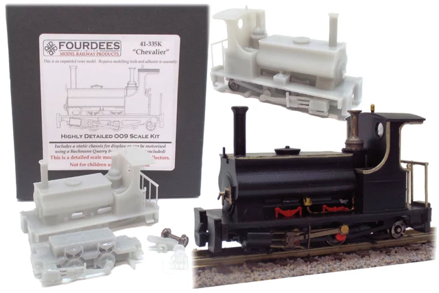 FOURDEES STEAM LOCOMOTIVE 'Chevalier' 009 / OO9 Kit for Bachmann ...