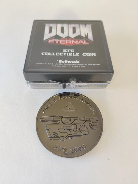 DOOM ETERNAL BFG Collectible Coin Token Limited Collectors Edition ...