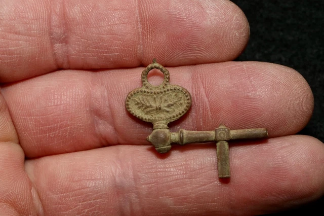 RARE 18TH CENTURY Georgian Double Ended Crank Pocket Watch Key for ...