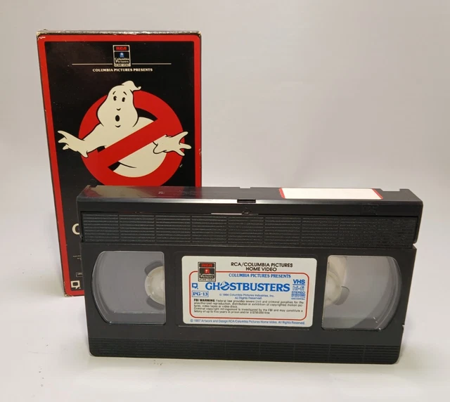 GHOSTBUSTERS VHS HOME Video Cassette Tape 1985 Dan Akroyd Bill Murray £ ...