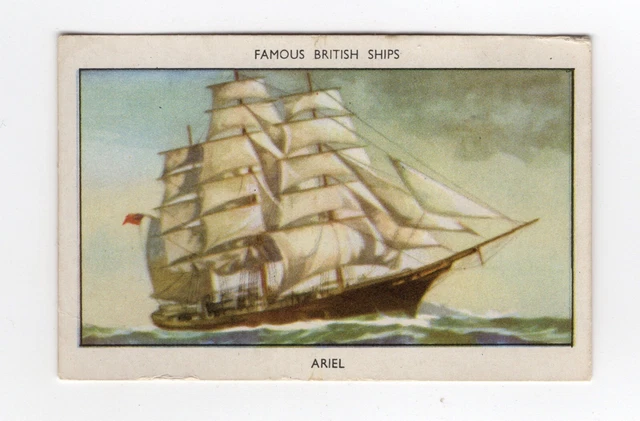FAMOUS SHIPS. #18 The Clipper “Ariel” 1865 $6.99 - PicClick AU