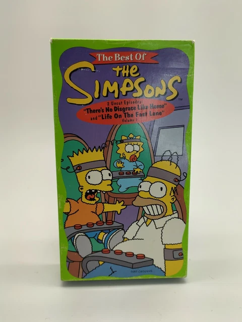 THE BEST OF The Simpsons VHS Tape Vol 1 Vintage Media 1997 £7.22 ...