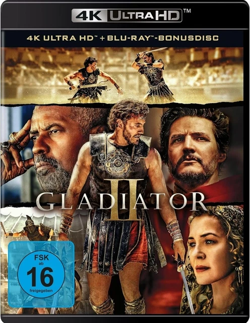GLADIATOR II - 4K UHD Bluray EUR 23,00 - PicClick DE