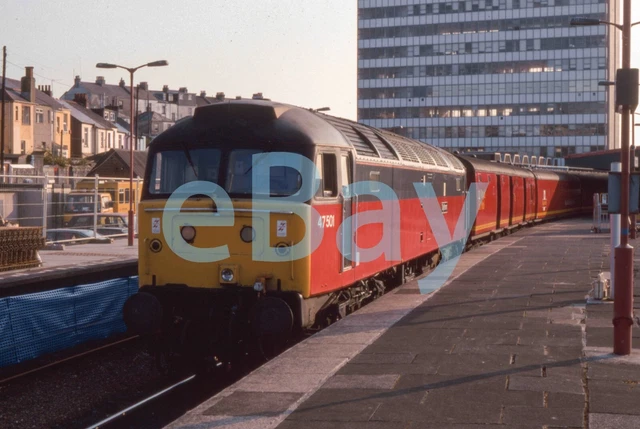 35MM RAILWAY SLIDE Class 47 47501 Copyright to Buyer £4.99 - PicClick UK