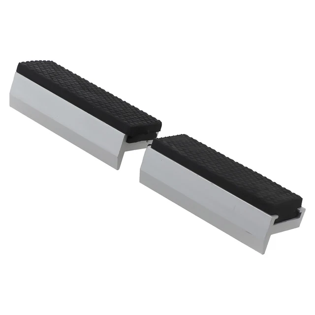 2*MAGNETIC ENGINEERS BENCH Vice Vise Clamp Pad Jaw Base Soft Pads ...