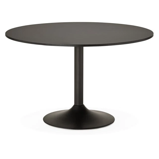 TABLE DE REPAS "Vanta" 120cm Noir EUR 379,99 - PicClick FR