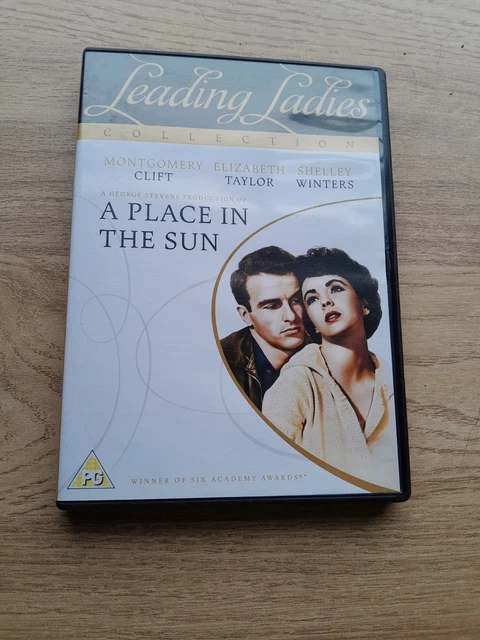 A PLACE IN the Sun DVD Montgomery Clift Very Good Condition EUR 4,67 ...