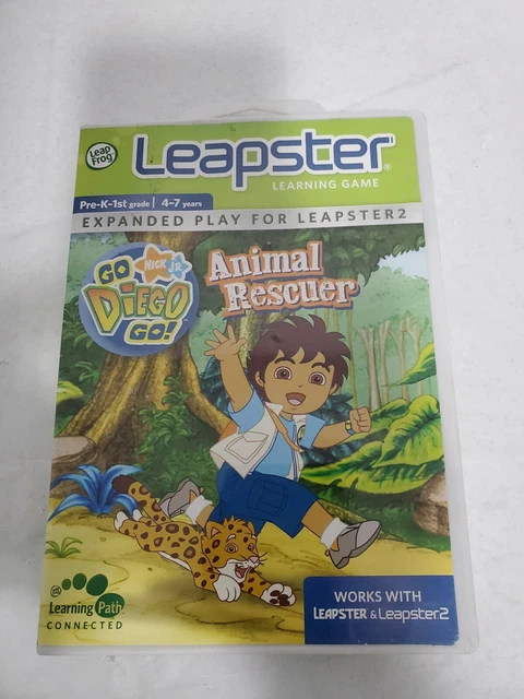 LEAPFROG LEAPSTER LEARNING Game Go Diego Go! For Leapster & leapster2 ...