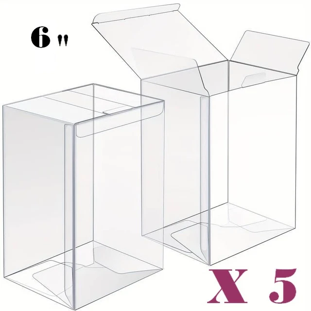 BOITE DE PROTECTION pour FUNKO POP Protector x 5 pour figurine de 6 ...
