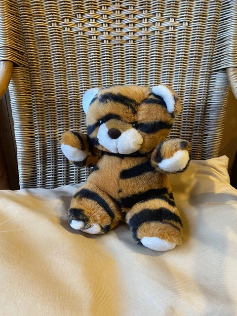 VINTAGE CHAD VALLEY Tiger Teddy Bear Soft Toy Plush £6.50 - PicClick UK