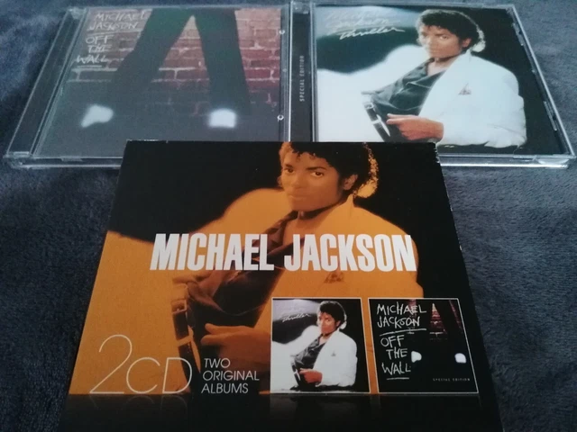 RARE MICHAEL JACKSON Coffret Special Edition 2 Cd Album Thriller / Off The Wall EUR 20,00 ...