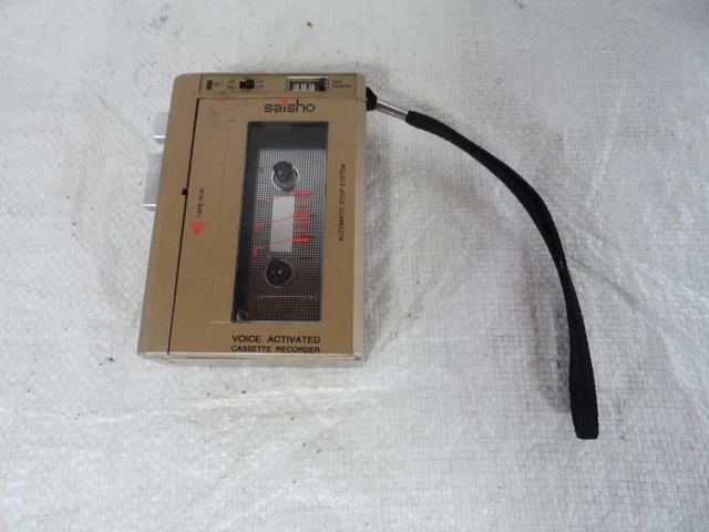 SAISHO TR50 CASSETTE RECORDER / PLAYER Personal Cassette Player Walkman ...