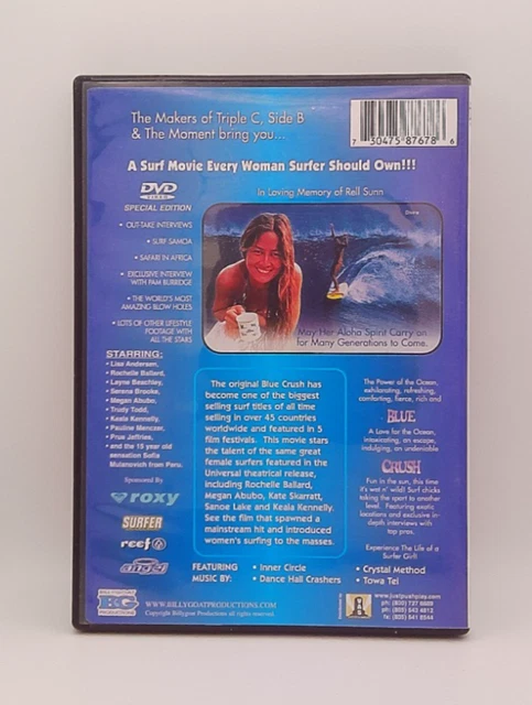 BLUE CRUSH THE Original (Surfing DVD) Free Shipping in Canada! $15.97 ...