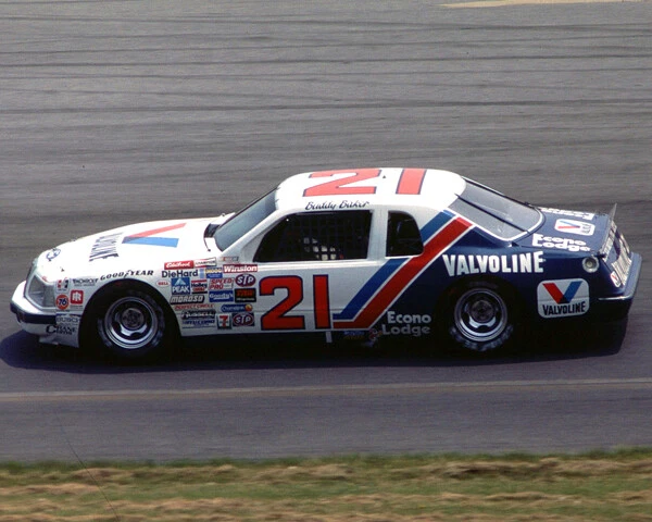 BUDDY BAKER #21 Valvoline Ford Racing On Track At Pocono 8X10 Glossy ...