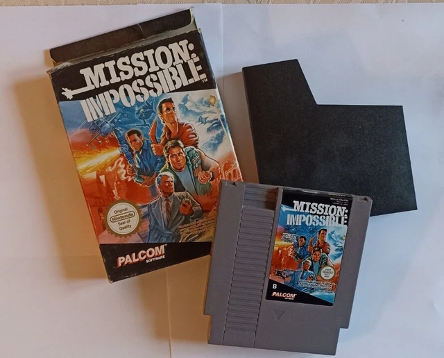 JEUX CONSOLE NINTENDO NES "mission impossible" EUR 10,00 - PicClick FR
