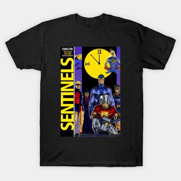 WATCHMEN: ORIGINAL CHARLTON characters on a Wat Made in Australia T ...