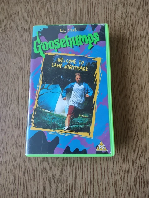 GOOSEBUMPS - WELCOME To Camp Nightmare (VHS/SH, 1999) £100.00 - PicClick UK