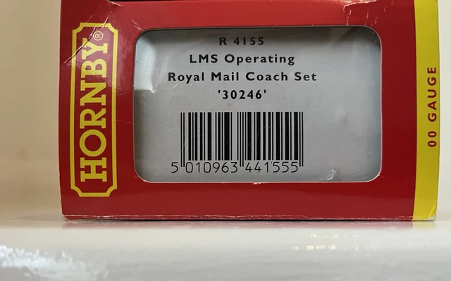 HORNBY R4155 LMS TPO Royal Mail Coach Set £10.80 - PicClick UK