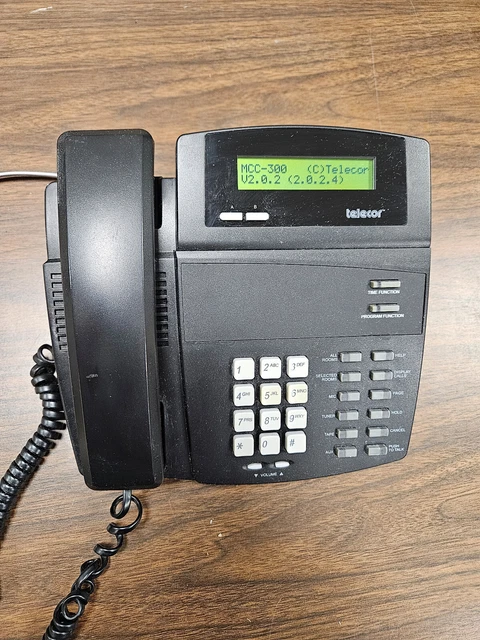 TELECOR INTERCOM PHONE MCC-300 Administrative Console $349.99 - PicClick