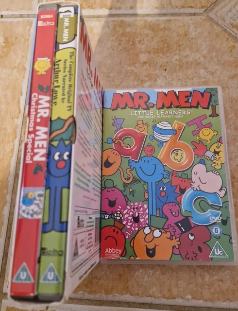 MR MEN DVD Collection Series 1 & 2, Christmas Special & Great Alphabet ...
