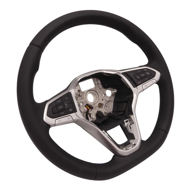 VOLANT MULTIFONCTIONS CHAUFFABLE Volant en Cuir VW Passat B8 2019- Cuir ...