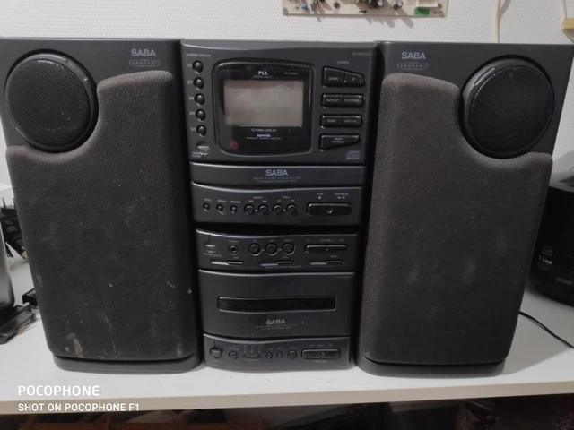 CHAINE HIFI SABA CS 1570cd EUR 50,00 - PicClick FR