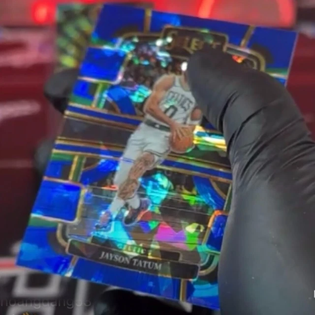 SELECT BASKETBALL 2023-24 Jayson Tatum niveau hall bleu glace fissurée Prizm 45 EUR 0,92 ...