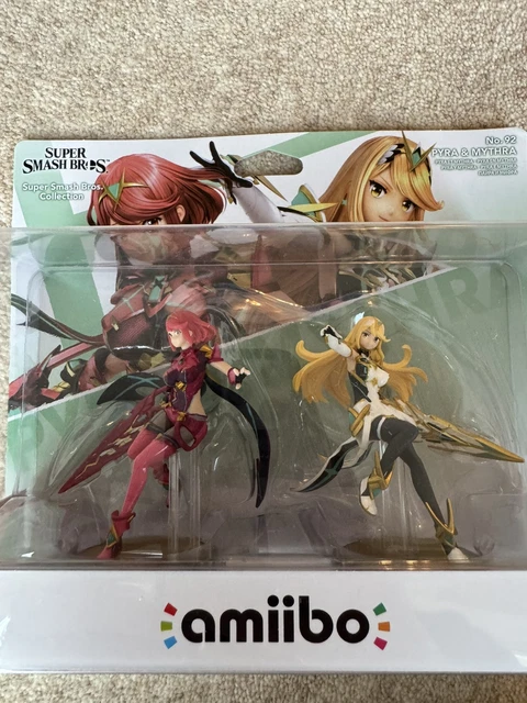 PYRA & MYTHRA Amiibo Super Smash Bros. Series No.92 Pyra and Mythra 2 ...
