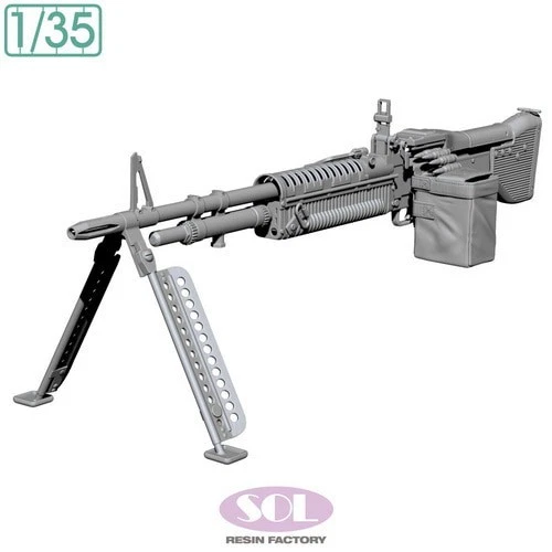 SOL RESIN FACTORY MM961 , M60 Machine Gun , 3D PRINTED , 1/35 £12.99 ...