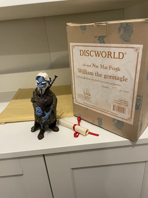 LIFE SIZE NAC Mac Feegle William The Gonnagle Kidby Discworld Not ...