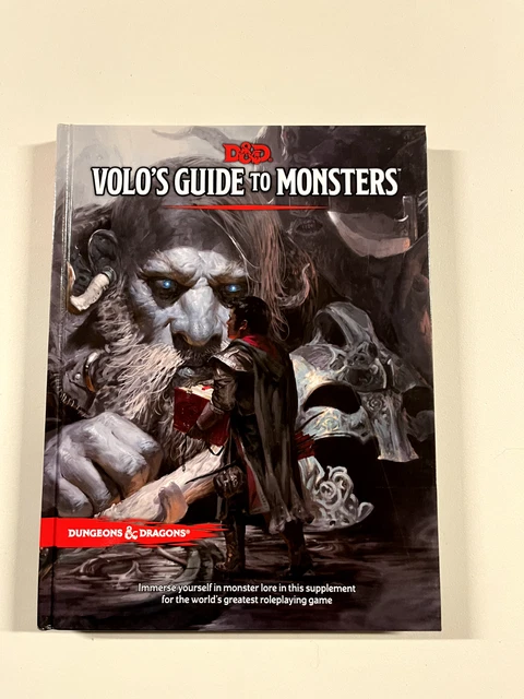 VOLOS GUIDE TO Monsters Dungeons and Dragons 5th edition $59.00 ...