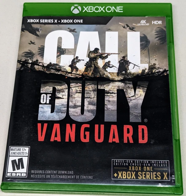 Call Of Duty Vanguard Xbox Series X Xbx Xb1 Xbox One Codv Eur 5 13