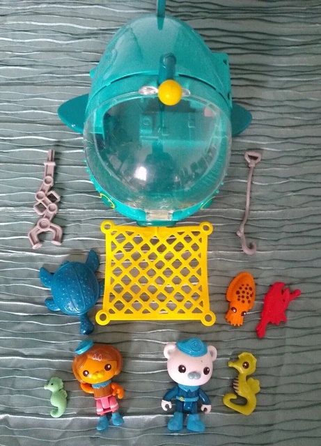 OCTONAUTS GUP A With Captain Barnacles & Dashi + Accessories & Sea ...