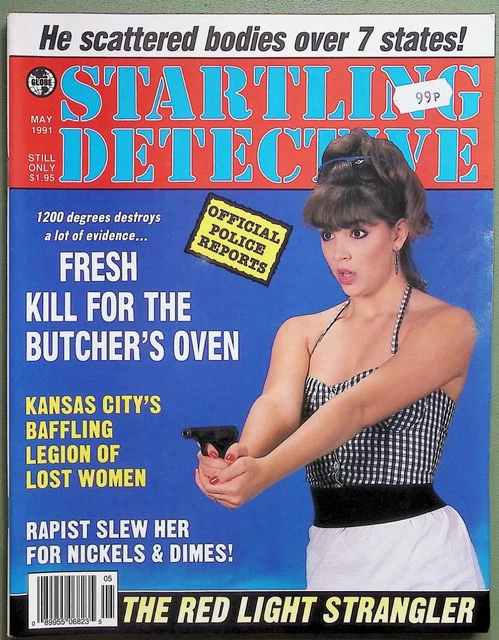 STARTLING DETECTIVE - 1991- Vintage Pulp Crime - True Crime Magazine £9 ...