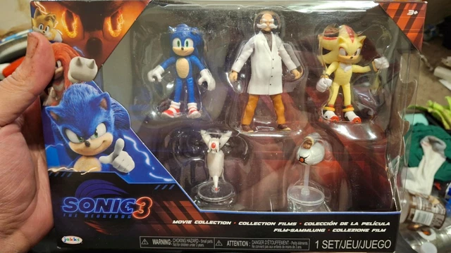 JAKKS PACIFIC SONIC the Hedgehog 3 Movie 2.5" Multi Pack 5 Figure Set ...