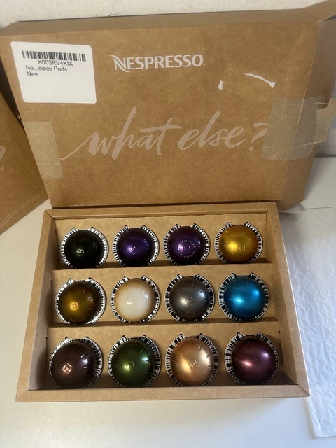 NESPRESSO VERTUO VERTUOLINE Variety Sampler Pack 12 Capsules Pods £9.63 ...