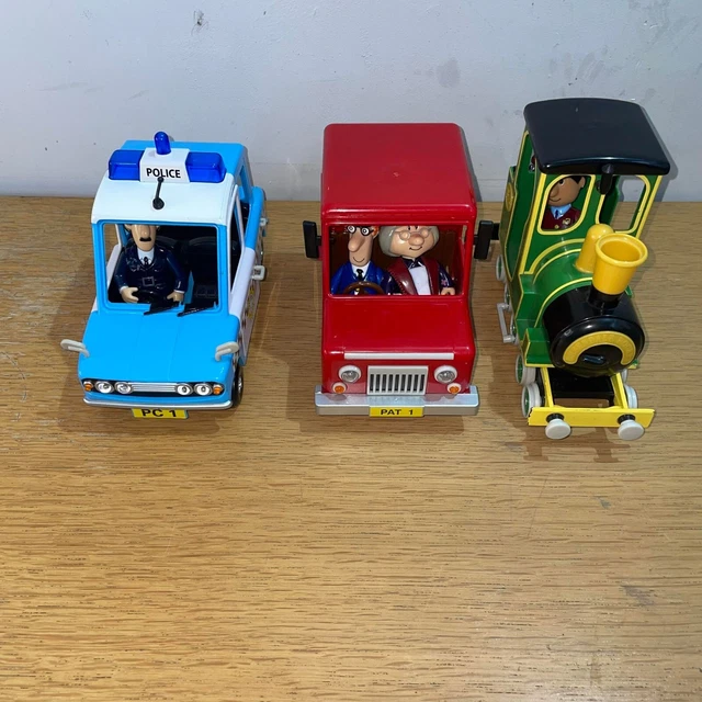 POSTMAN PAT TOYS PC Selby Figure Mrs Goggins & Postman Pat & Ajay Bains ...