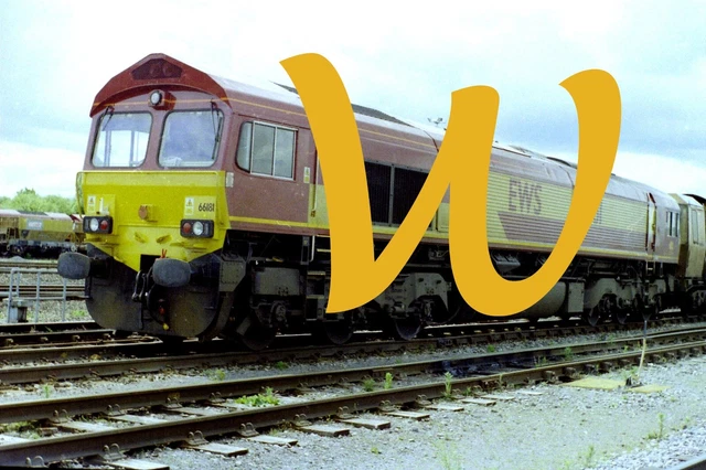 UK RAILWAYS 35MM COLOUR NEGATIVES: 60050-66181 at WESTBURY 29-05-2000 £ ...