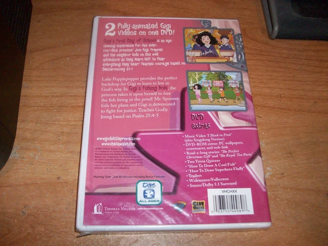 Gigi Gods Little Princess Gigis First Day Of School Dvd 2008 Cartoon New 922 Picclick Ca