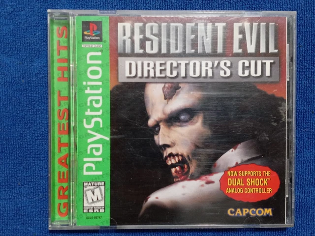 RESIDENT EVIL DIRECTOR'S Cut Greatest Hits (Sony PlayStation 1, 1998 ...