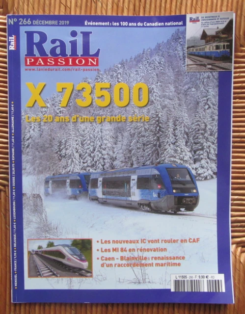 RAIL PASSION N°266 X73500 SNCF MI84 RATP EUR 4,90 - PicClick FR