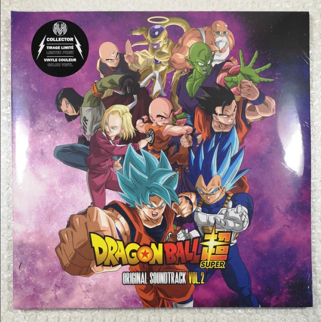 VINYLE DRAGON BALL Super - Original Soundtrack Vol.2 (2Lp Color Orange ...