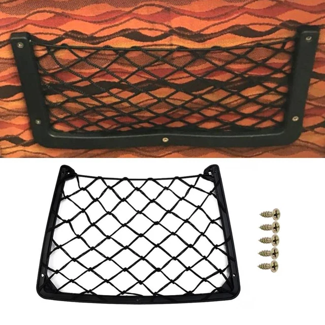 LARGE ELASTIC NET Storage/Magazine Holder Rack Car/Caravan/Motorhome ...