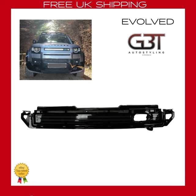 LAND ROVER DEFENDER L663 2020 Dynamic Front Grille With LED Gloss Black ...