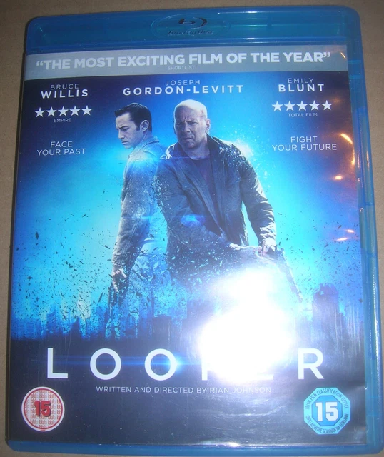 LOOPER (2012 FILM) UK Region B blu-ray Bruce Willis Joseph Gordon-Levitt VGC (3) EUR 4,62 ...
