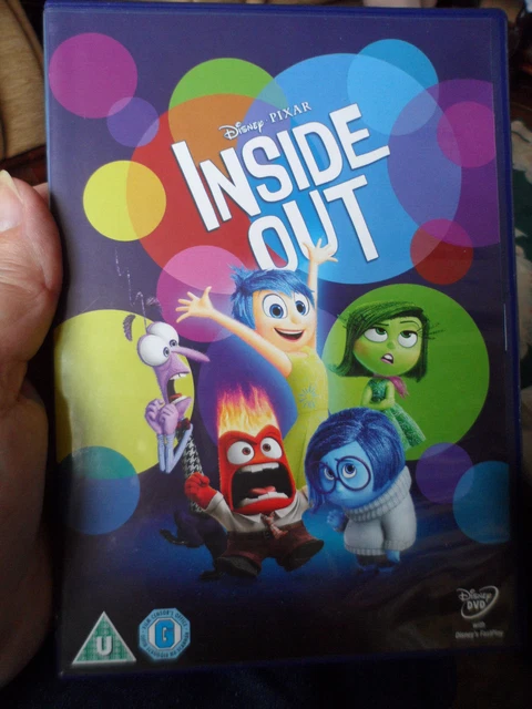 INSIDE OUT DVD (2015) Pete Docter cert U Ideal Christmas or Birthday ...