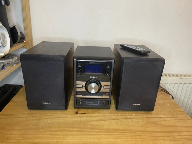 HI-FI SYSTEM MCB395/05 Philips micro With Two Speakers (Read ...