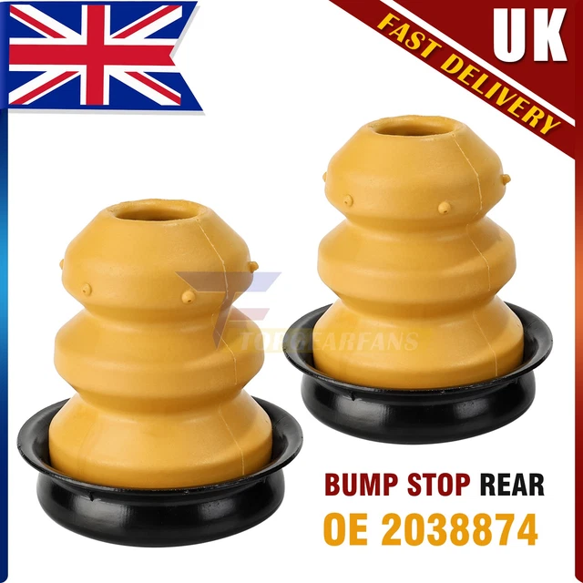 2X FOR FORD Transit Mk8 Custom Rear Axle Bump Stop Single Rear Wheel ...